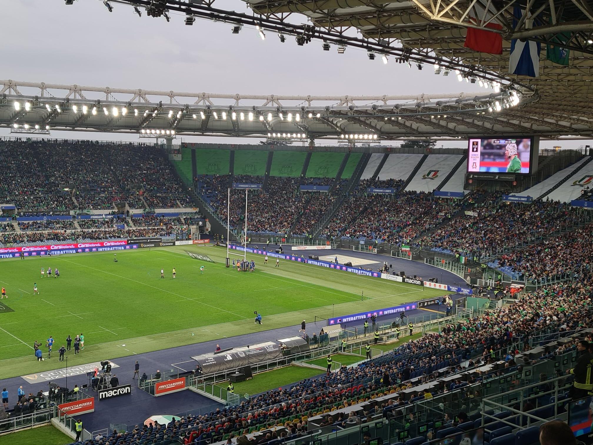 Rome Stadio Olimpico hospitality: 6 Nations Rugby review - Testaccina